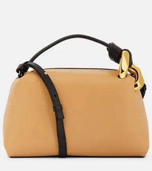 JW Anderson JW Anderson JWA Corner Leather Tote Bag Beige