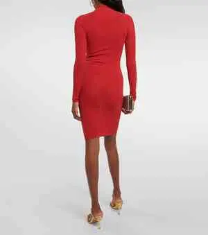 Wolford X Simkhai Logo Jersey Minidress