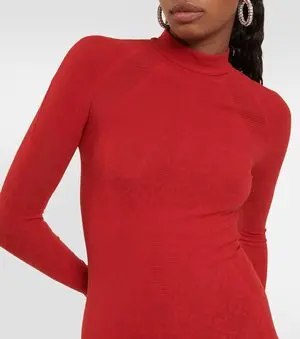 Wolford X Simkhai Logo Jersey Minidress