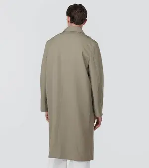 JIL SANDER Wool Car Coat - Grey