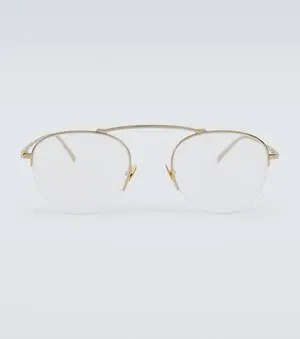 Saint Laurent New Wave Glasses - Gold