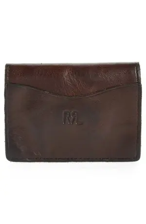Double Rl Leather Wallet