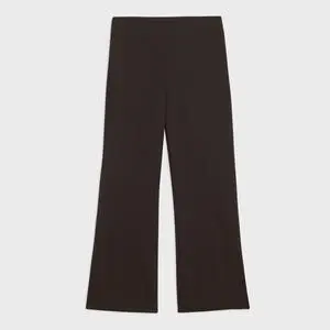 Theory Cropped Kick Pant - Mink