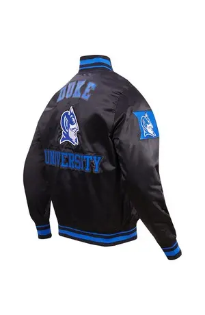 PRO STANDARD Duke Blue Devils Classic Satin Full-snap Jacket