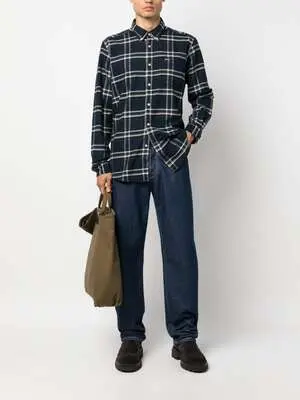 Barbour Check-print Cotton Shirt