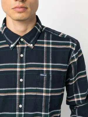 Barbour Check-print Cotton Shirt
