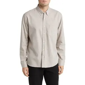 Billy Reid Tuscumbia Classic Fit Button-down Shirt Tan