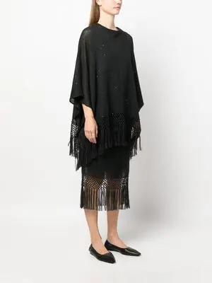 Brunello Cucinelli Sequin-embellished Knitted Blouse