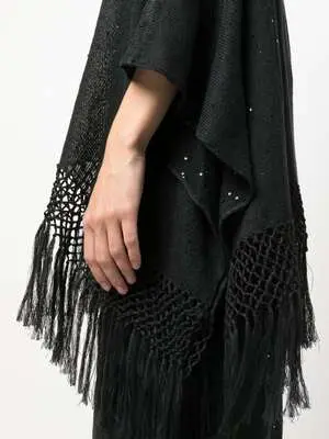 Brunello Cucinelli Sequin-embellished Knitted Blouse