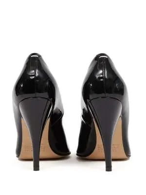 MAISON MARGIELA Tabi 110mm Patent-leather Pumps - Black