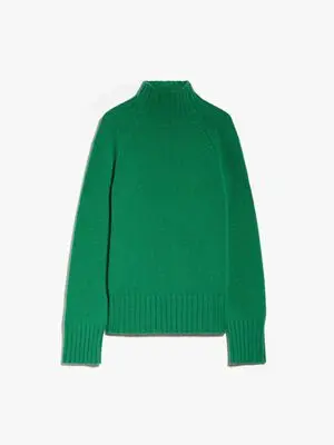 Max Mara Wool And Cashmere Polo-neck Sweater