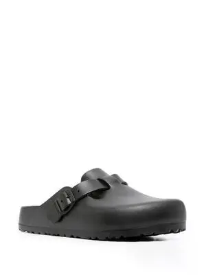 BIRKENSTOCK Boston Eva Flat Slides - Black