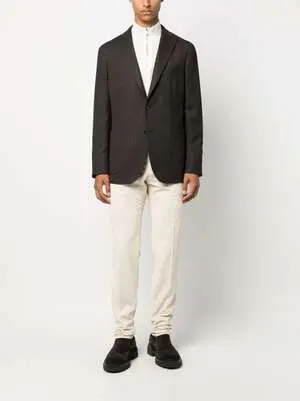 Boglioli Virgin-wool Single-breasted Blazer