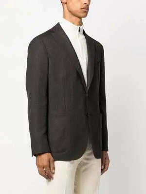 Boglioli Virgin-wool Single-breasted Blazer