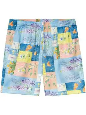 John Elliott Printed Shorts For Men