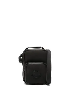 Moncler Logo-embossed Crossbody Bag - Black