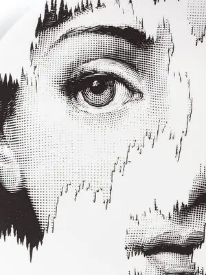 FORNASETTI Tema E Variazioni Porcelain Plate