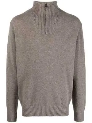Barbour Half-zip Wool Jumper
