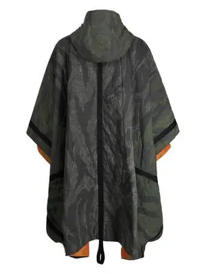 MOSTLY HEARD RARELY SEEN Camouflage Quilted Poncho