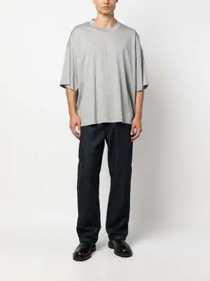 Studio Nicholson Oversize-cut Cotton T-shirt - Grey