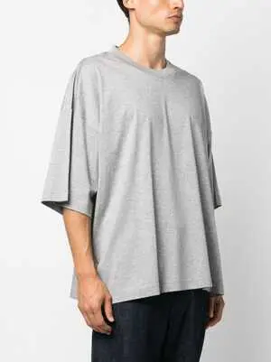 Studio Nicholson Oversize-cut Cotton T-shirt - Grey