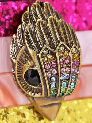 Kurt Geiger Party Eagle Clutch - Multicolour