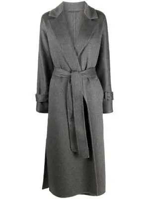 Brunello Cucinelli Cashmere Wrap Coat - Grey