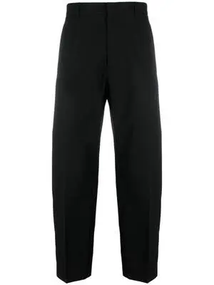 JIL SANDER Tapered-leg Tailored Trousers - Black