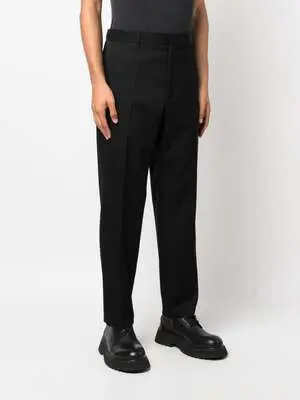 JIL SANDER Tapered-leg Tailored Trousers - Black