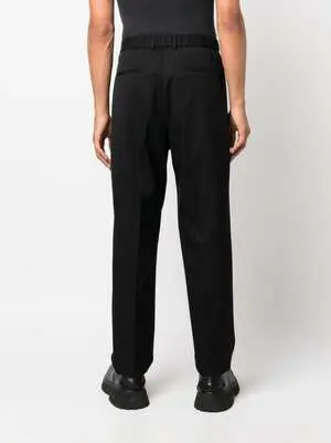 JIL SANDER Tapered-leg Tailored Trousers - Black