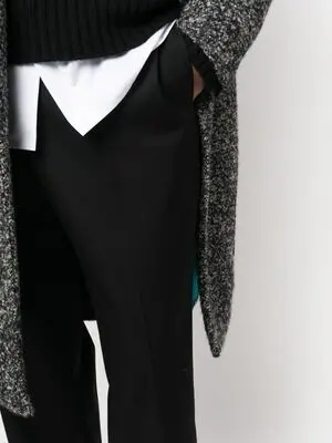 JIL SANDER Tapered-leg Tailored Trousers - Black