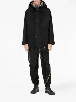 Burberry Patch-pocket Parka Coat