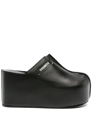 Coperni 100mm Platform Wedge Clogs