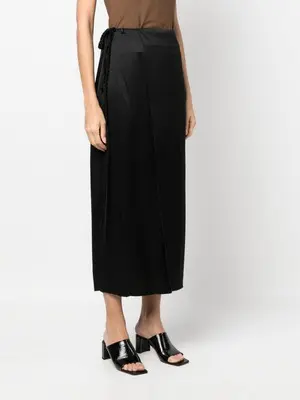 Nanushka Racha Midi Wrap Skirt