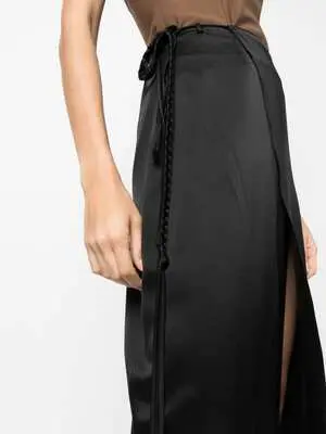 Nanushka Racha Midi Wrap Skirt