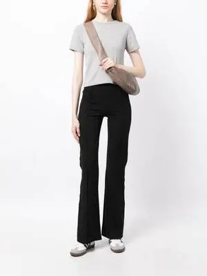 Extreme Cashmere Cropped Short-sleeve T-shirt