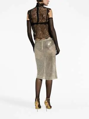 Dolce & Gabbana Chantilly Re-edition Lace Top