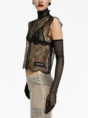 Dolce & Gabbana Chantilly Re-edition Lace Top