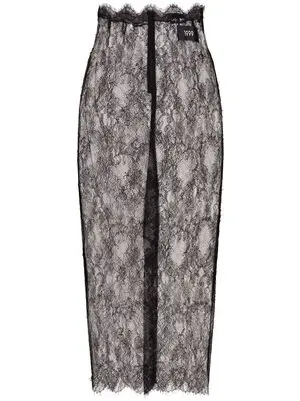 Dolce & Gabbana Lace Midi Skirt