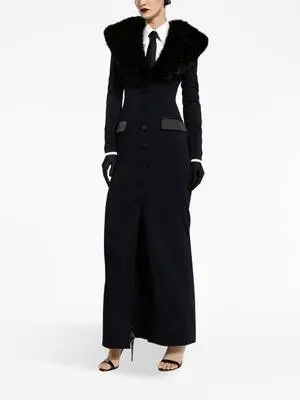 Dolce & Gabbana Single-breasted Fitted-waist Coat