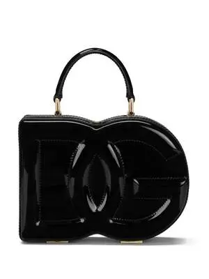 Dolce & Gabbana Logo-embossed Leather Tote Bag