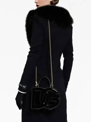 Dolce & Gabbana Logo-embossed Leather Tote Bag