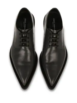 Dolce & Gabbana Leather Derby Shoes
