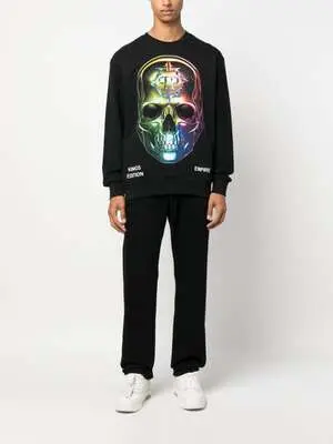 Philipp Plein Chrome Skull Sweatshirt