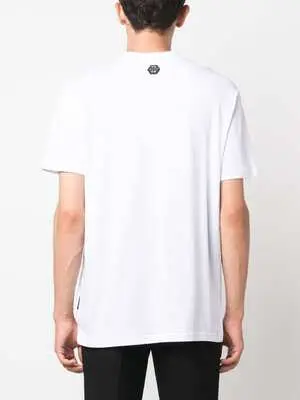 Philipp Plein Ss Snake Round-neck T-shirt - White