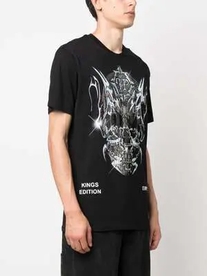 Philipp Plein Skull-print Cotton T-shirt