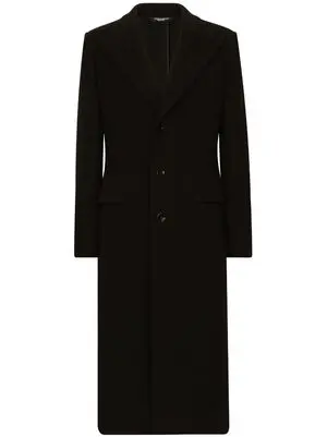 Dolce & Gabbana Single-breasted Notched Lapel Coat