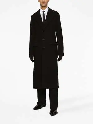 Dolce & Gabbana Single-breasted Notched Lapel Coat