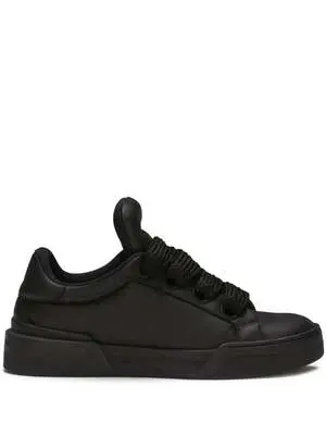 Dolce & Gabbana Portofino Low-top Sneakers - Black
