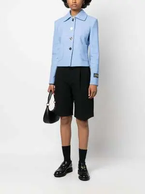 PATOU Long-sleeve Tailored Jacket - Blue